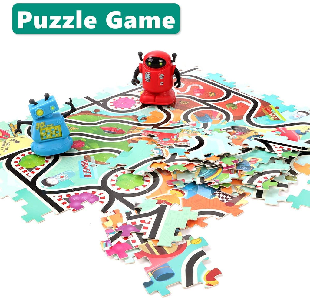 Drawbot Robot Builder with 70 Piece Puzzle — Techoutlet