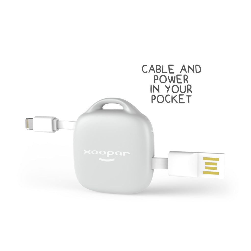 Xoopar Hug Booster : Charging Cable & Emergency Power Bank — Techoutlet
