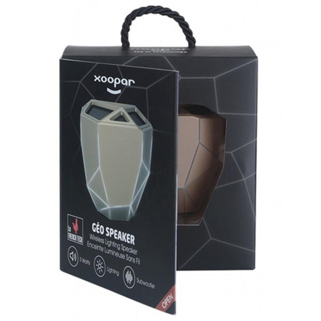 Xoopar GEO Wireless Bluetooth Speaker : Black — Techoutlet